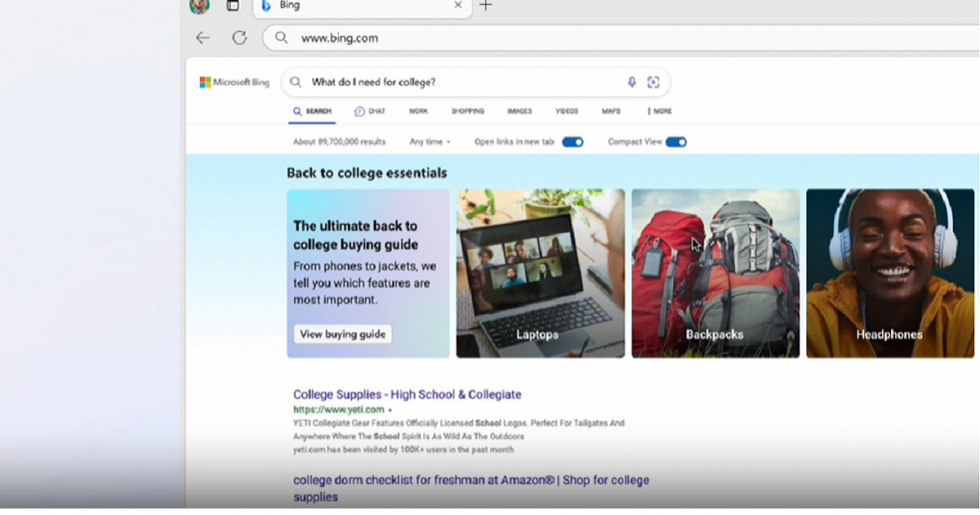 Microsoft、BingとEdgeにAIを活用した3つのショッピング機能を追加