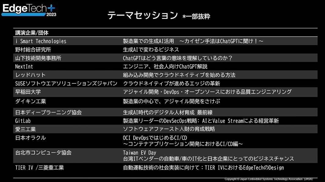 EdgeTech+2023 開催直前レポート～事業変革を推進！エッジテクノロジーの最新技術が集まる展示会～
