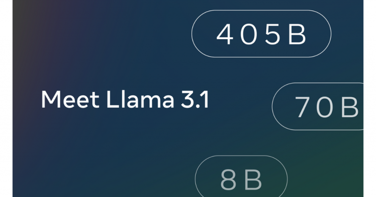 Meta、オープンソースの最新LLM「Llama 3.1」を発表。最大4050億のパラメータを持つ、高性能なモデル