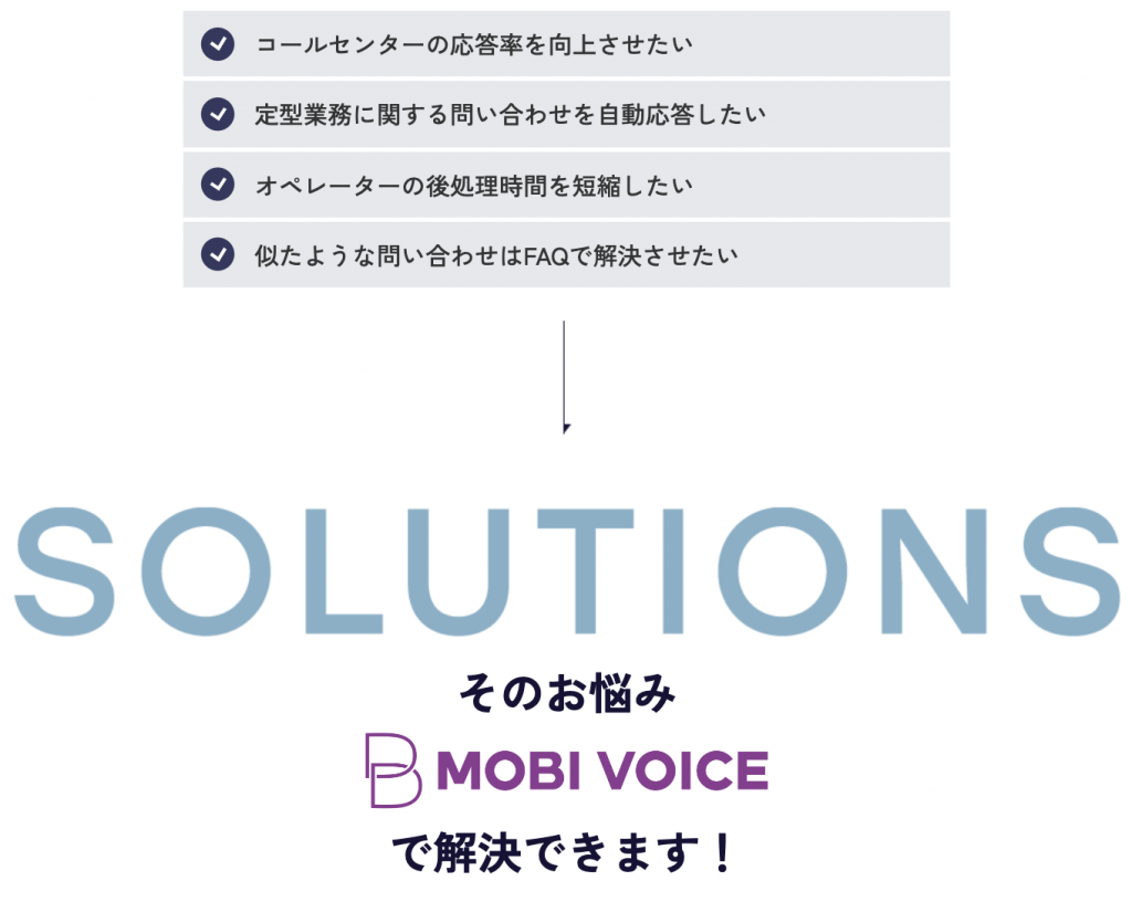 MOBI VOICE｜モビルス株式会社｜ボイスボット｜AI製品・サービスの比較・検索・資料請求メディア「AIsmiley」