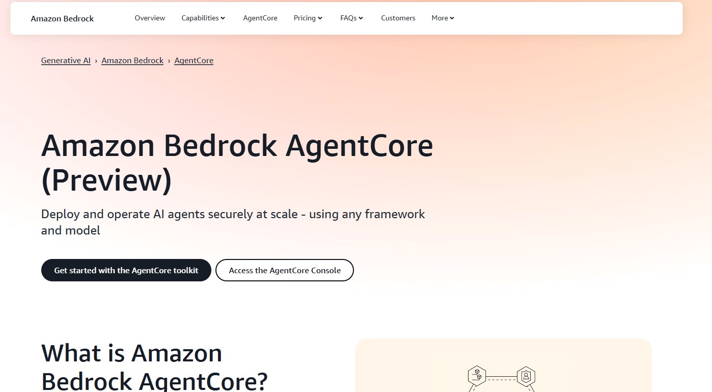 Amazon Bedrock AgentCoreとは？概要や料金プランを解説